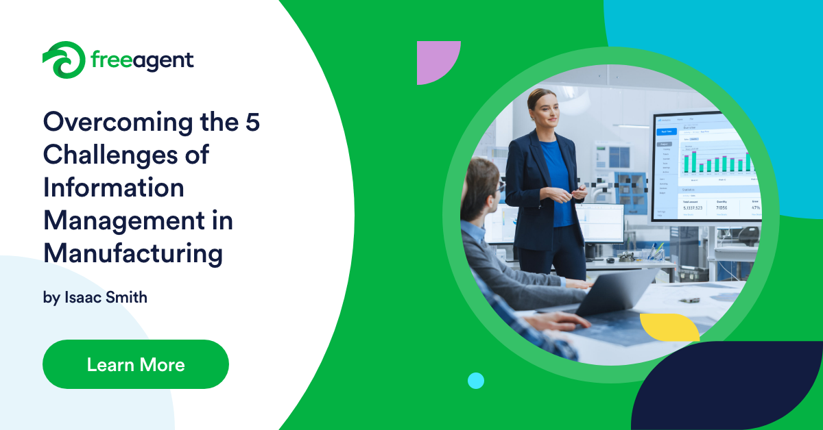 Overcoming the 5 Challenges of Information Management in Manufacturing