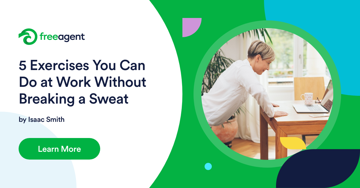 5 Exercises You Can Do at Work Without Breaking a Sweat - servis.ai