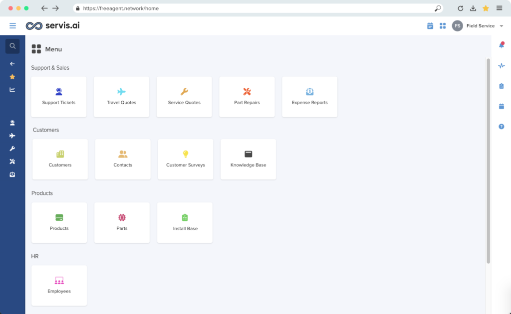 Best CRM for Field Service - servis.ai